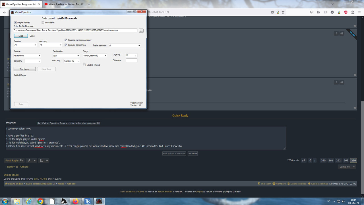 profil loaded is wrong — Postimages