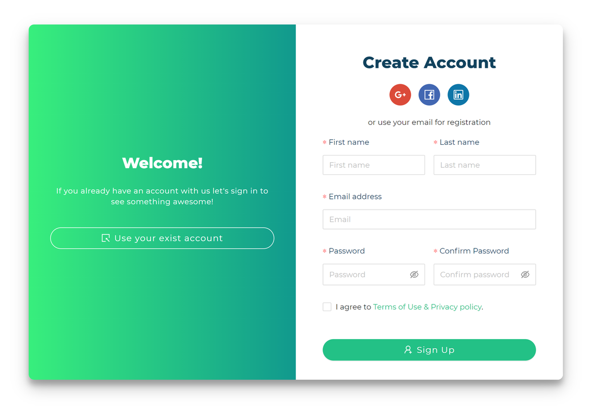 sign up — Postimages