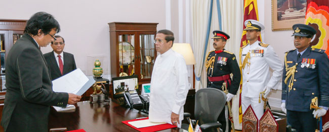 New Attorney General sworn in