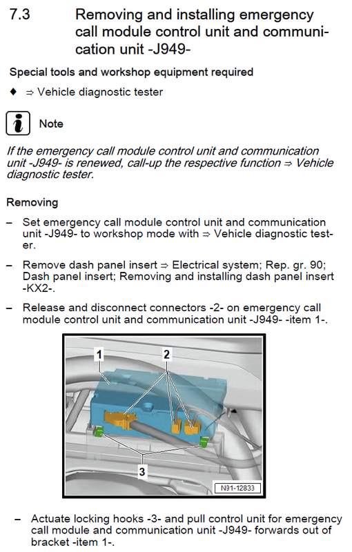 B1916F4: Backup Battery Service Life Critical (SOS System) | VW Vortex ...