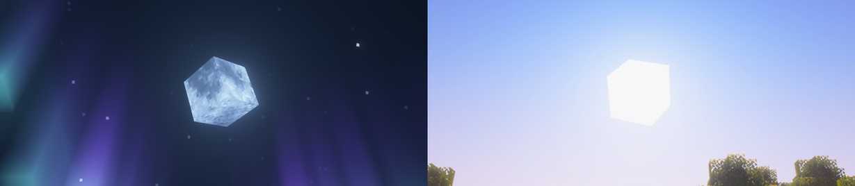 Cubic Sun & Moon - Minecraft Resource Packs - CurseForge