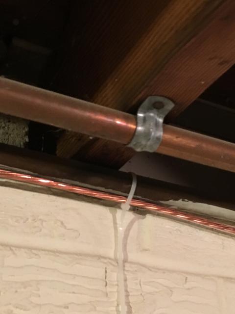 Notching studs for copper