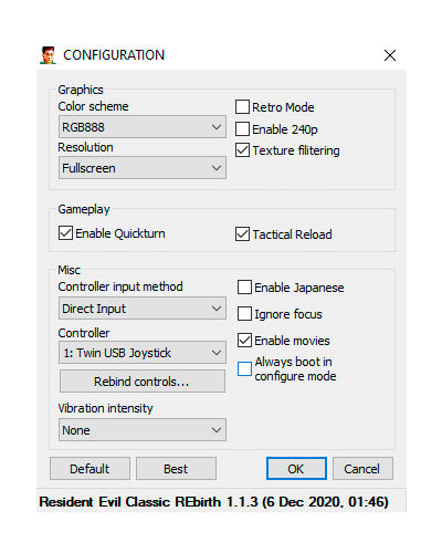 Installation guide for “resident evil classic rebirth” | PSX-Place