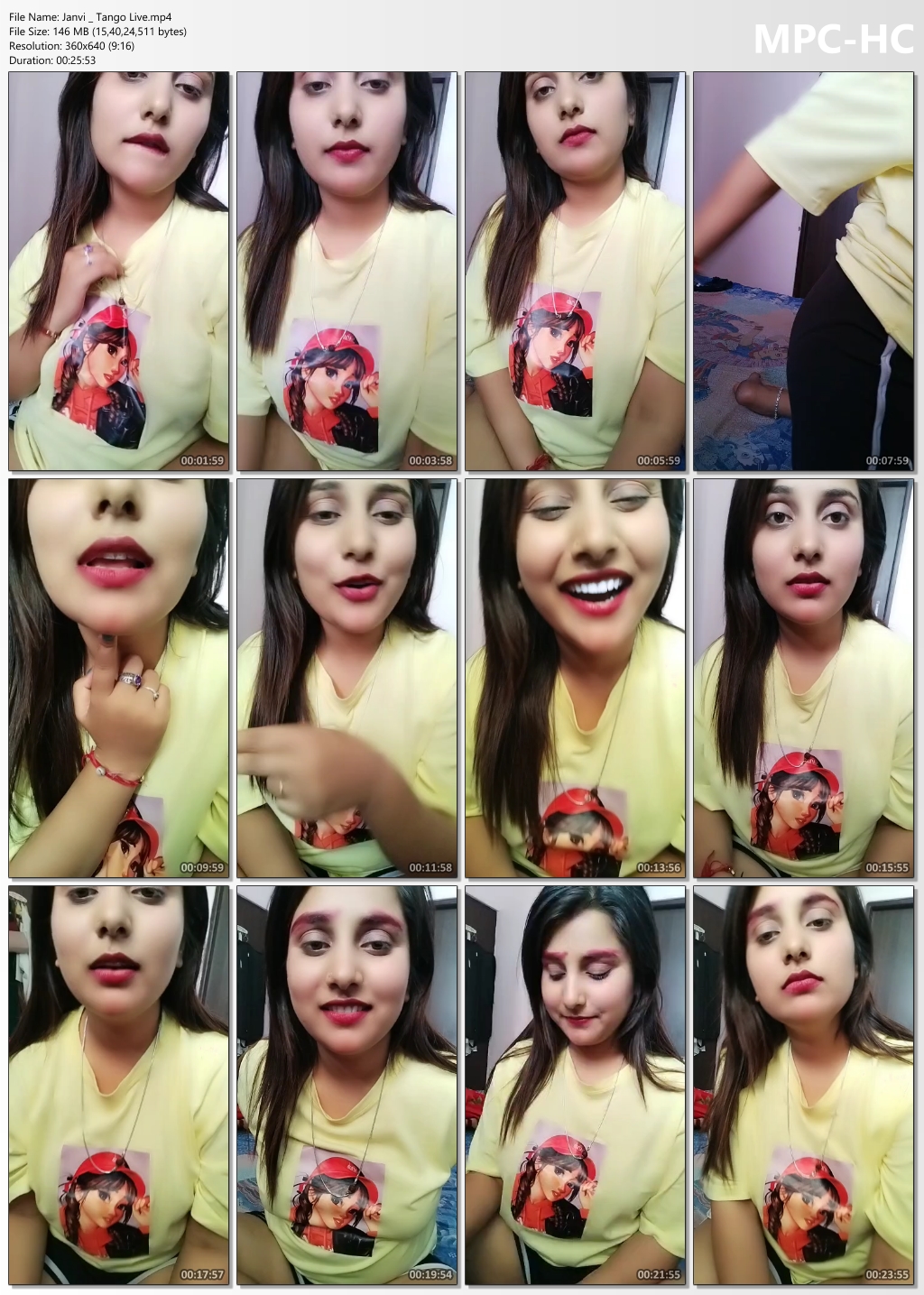 Janvi Tango Live mp4 thumbs — Postimages