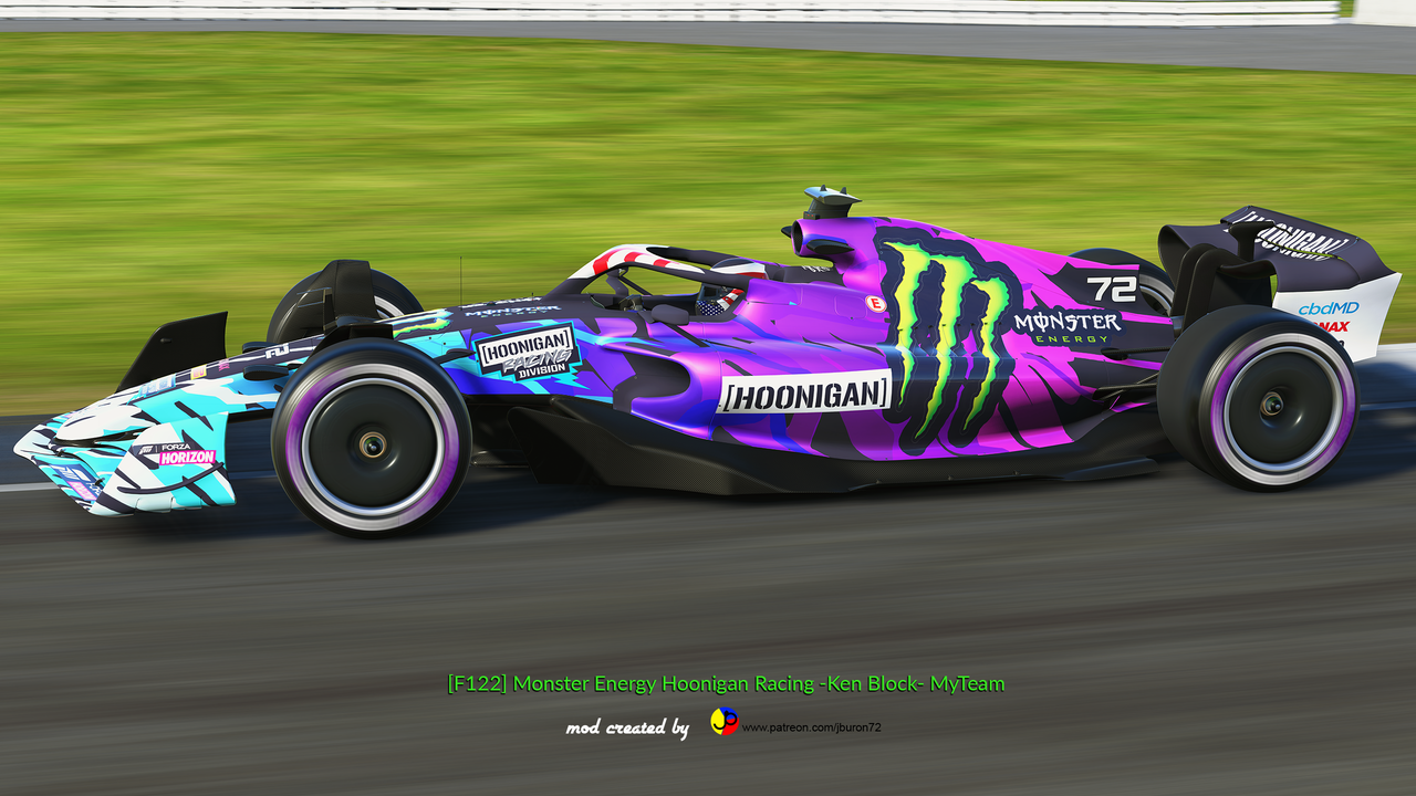 [F1 22]Hoonigan Racing Ken Block x Itsaliving MyTeam -gallery- – When ...