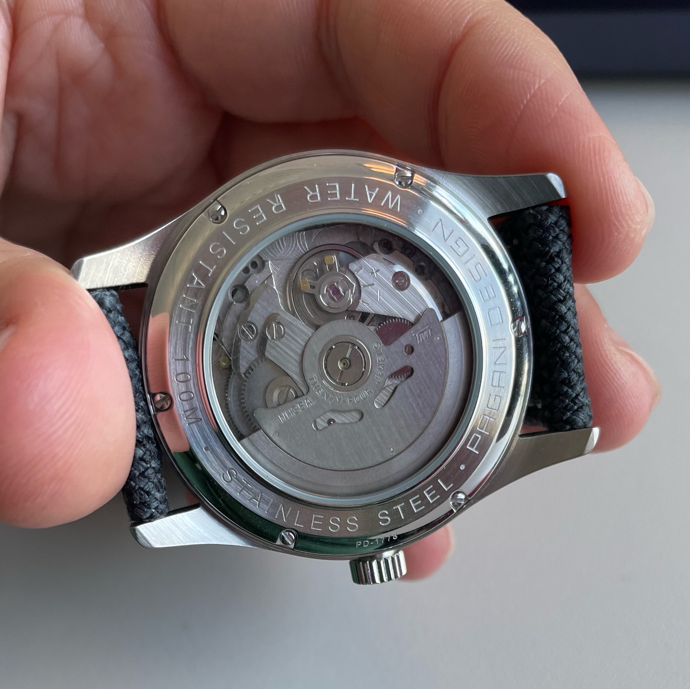 Pagani PD 1778 Case back — Postimages