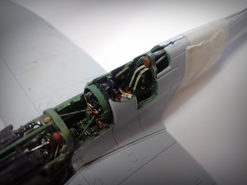 SCRATCH BUILDING THE INTERIOR OF A 1:72 SCALE AIRFIX SPITFIRE MK1A ...