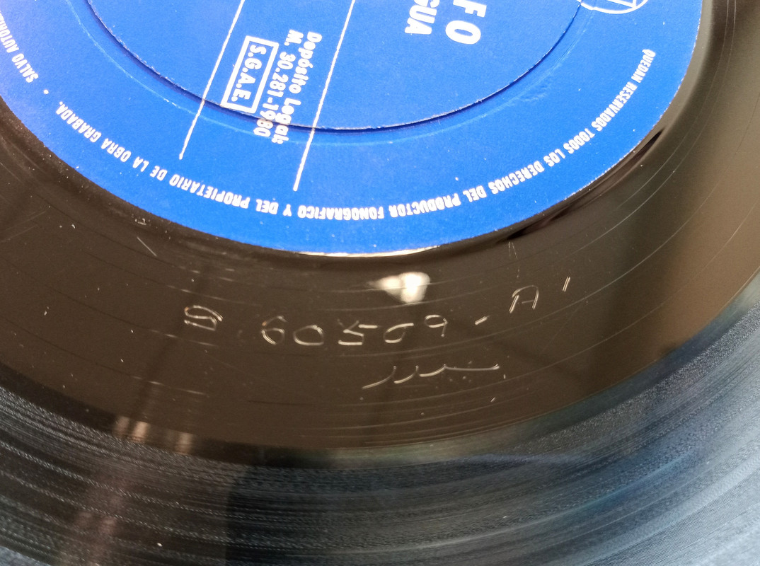 let's talk about our pressing of ALVEAR (Led Zep, AC / DC, CCR, Young ...