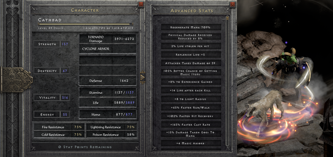 ~~ Cathbad The Elemental Druid ~~ - Topic - d2jsp