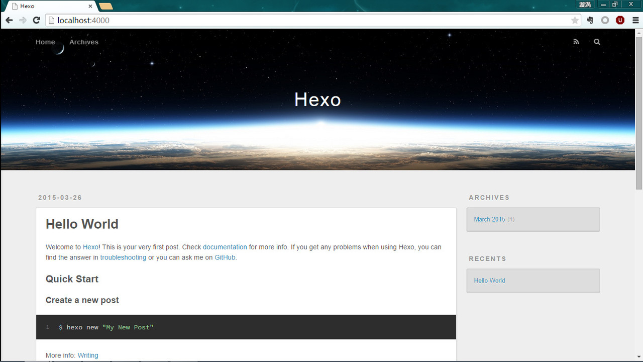 使用Github+Hexo+Next免费搭建自己的博客（最细攻略） | 小火箭的博客