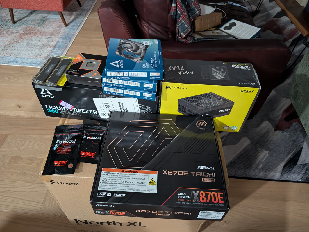 New PC build! Ryzen 9800X3D > General Discussion > AR15.COM