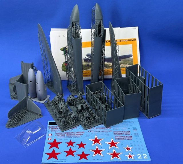 1/72, 1/48 & 1/32 - Yakovlev Yak-6 3D printed kit by KEPmodels ...