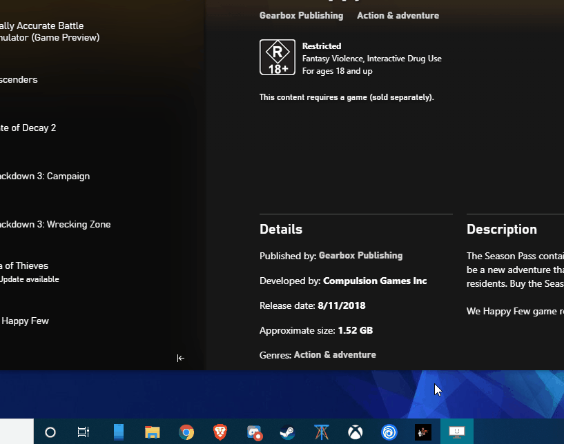 What is going on with my taskbar when I have a game running in the ...