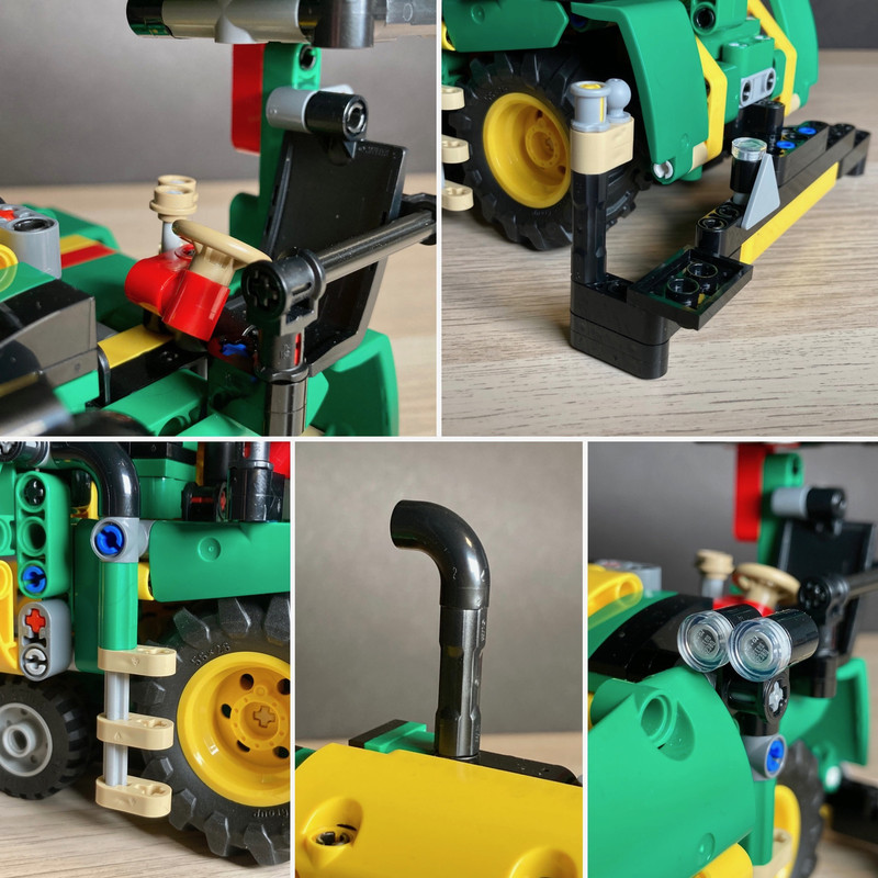 LEGO MOC 42136 - Asphalt Paver by ufotografol | Rebrickable - Build ...