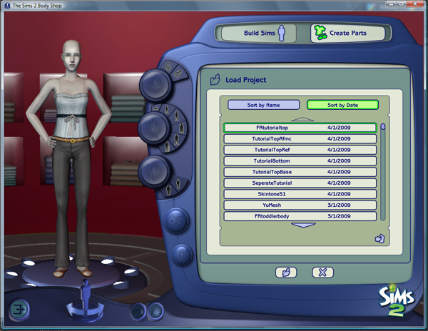 Tutorial: Seperating a Full Body Mesh: fantasyrogue — LiveJournal