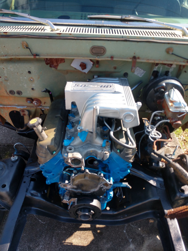 put the engine and trans in today - Ford Truck Enthusiasts Forums