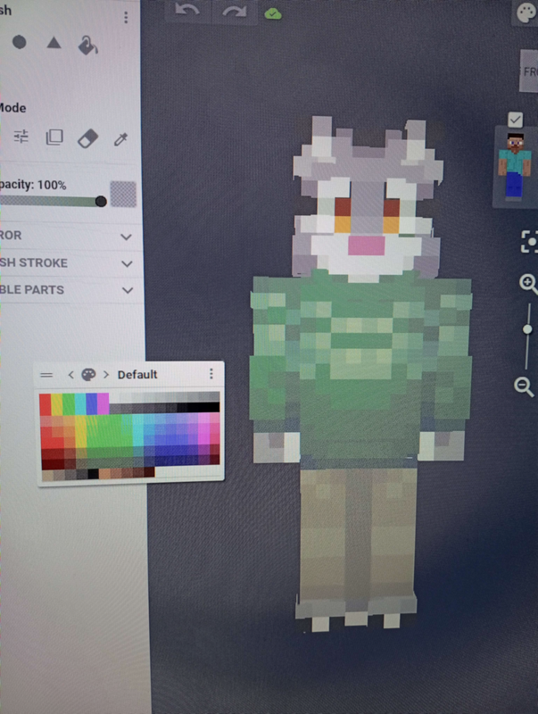 Pawbert Lynxley, Zootopia 2 Minecraft Skin