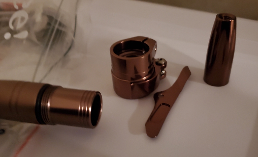 Need gloss brown/bronze Ego barrel back and/or silver/stainless DYE ...