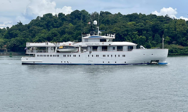 SINGAPORE: CONSEGNATA UFFICIALMENTE LA NAVE YACHT PASPALEY PEARL DI ...