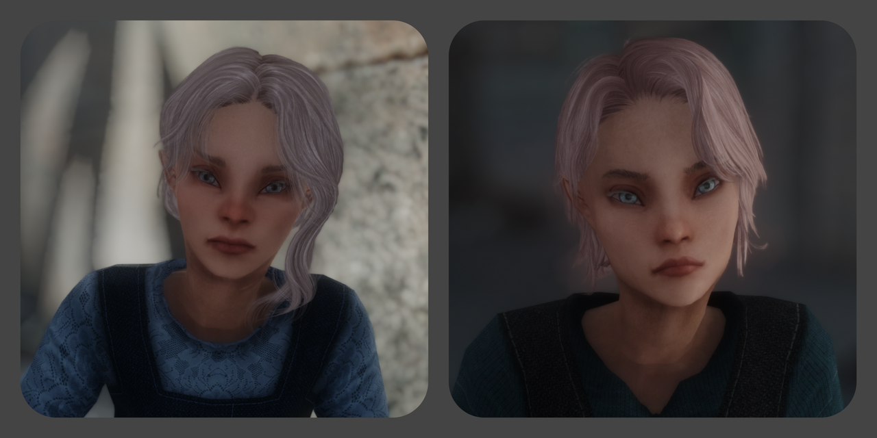 Adoptable Snow Elf Siblings at Skyrim Special Edition Nexus - Mods and ...