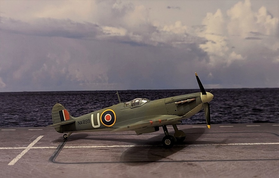 Airfix, 1/72, ‘Mk Ib Seafire’, 801 NAS, HMS Furious, Sept 1943 - The ...