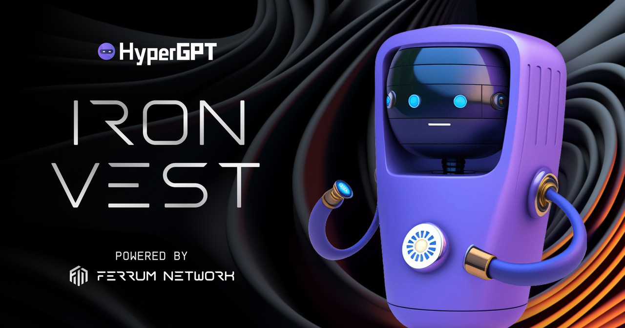 HyperGpt Vesting - Iron Vest powered by Ferrum Network