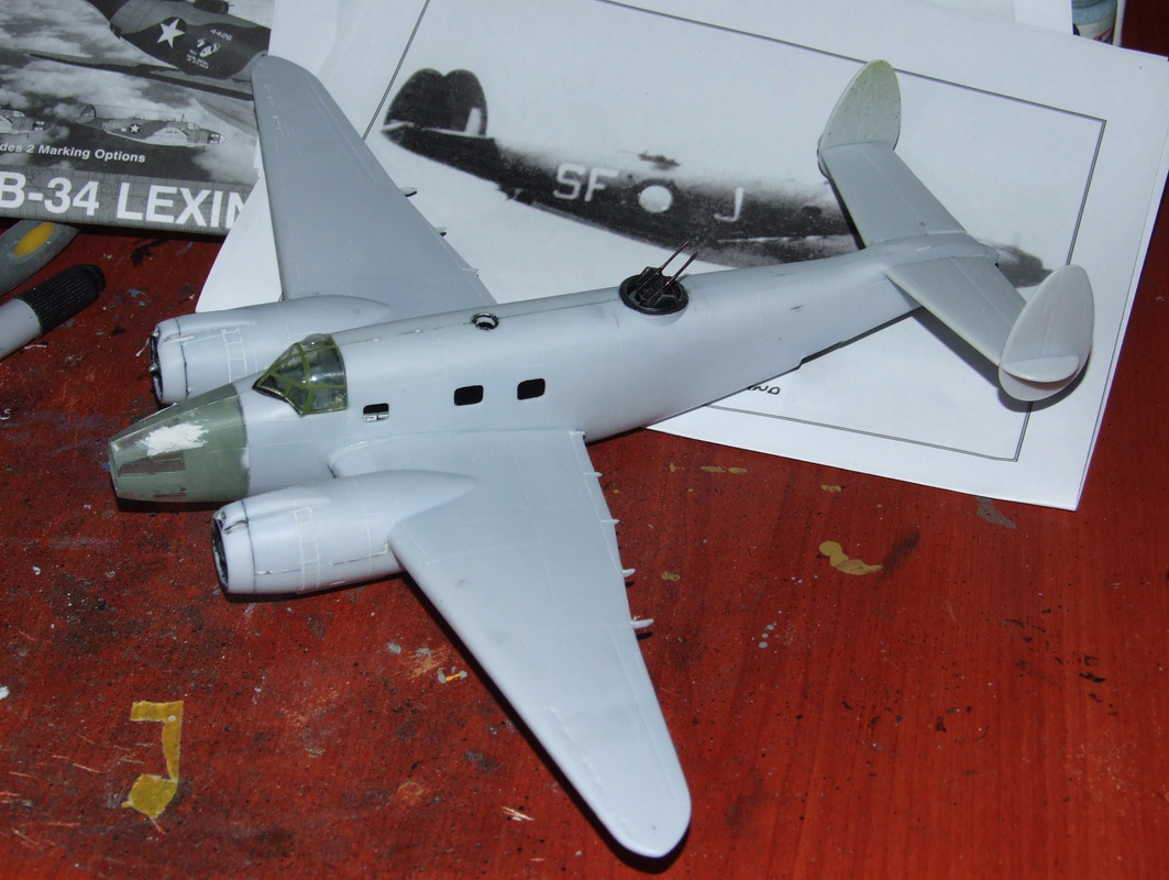 1/72nd B-34 Lexington kit,..... built as a RAAF Ventura Mk.II aircraft ...