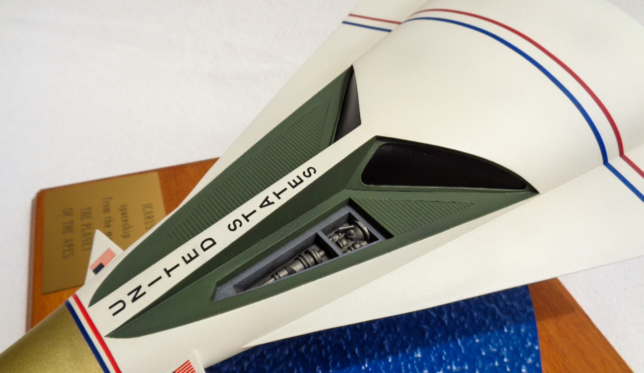 Finished Photos of 1/35 Scale Icarus Spaceship From "The Planet of the ...