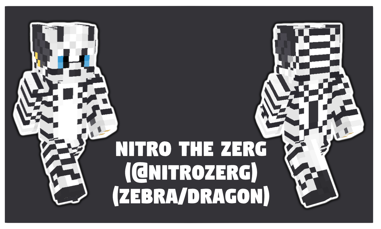 Nitro The Zerg | @nitrozerg (Commission) Minecraft Skin