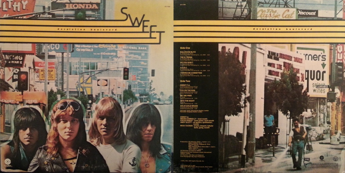 The Sweet - Desolation Boulevard (1974)* | Steve Hoffman Music Forums