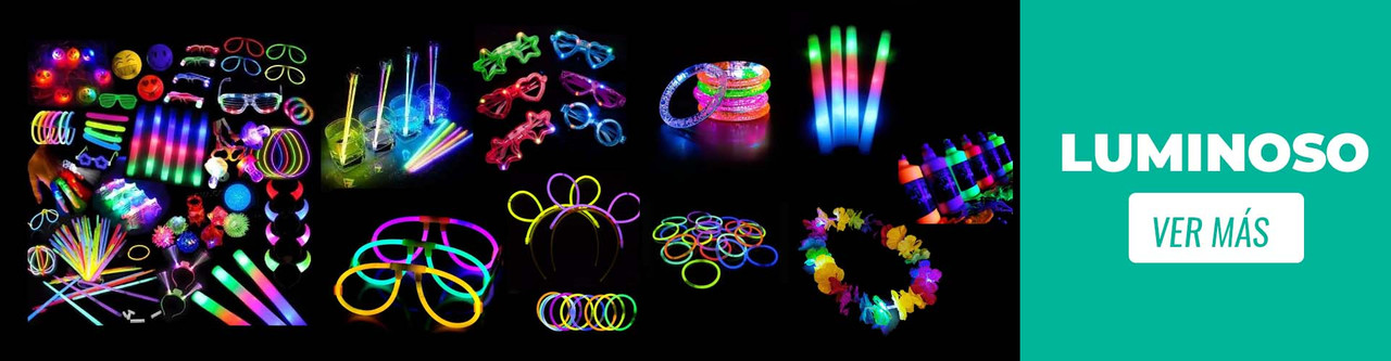 Tienda de Fiesta. Cotillon luminoso, led, fluor y neón. Todo para tu ...
