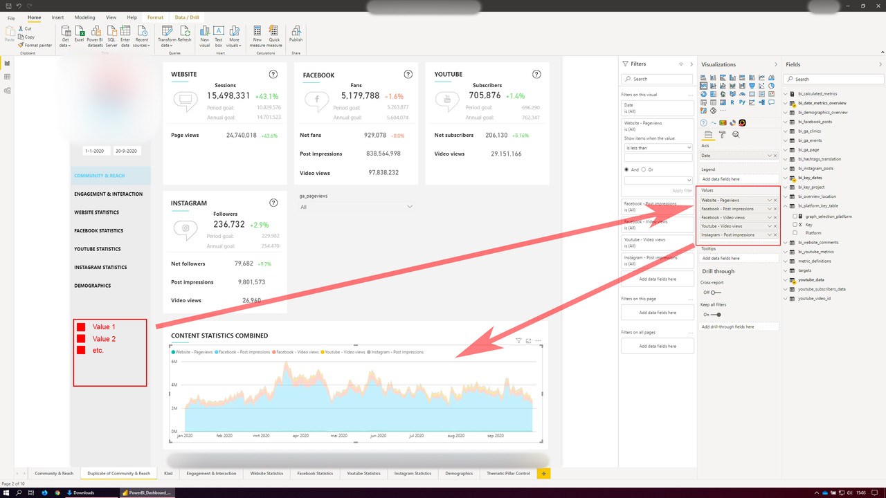 Solved: Add filter to report to exclude fields from a visu ... Solved: Add filter to report to exclude fields from a visu ...