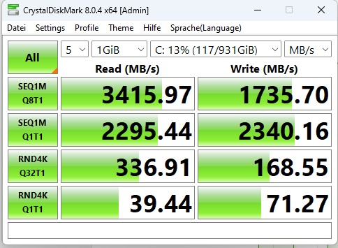 PCIE 4.0 NVME M.2 SSD an 3.0 PCIE RAID