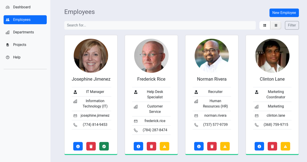 GitHub - nyedr/EmployeeDirectory: This web application allows companies to manage their employee ...