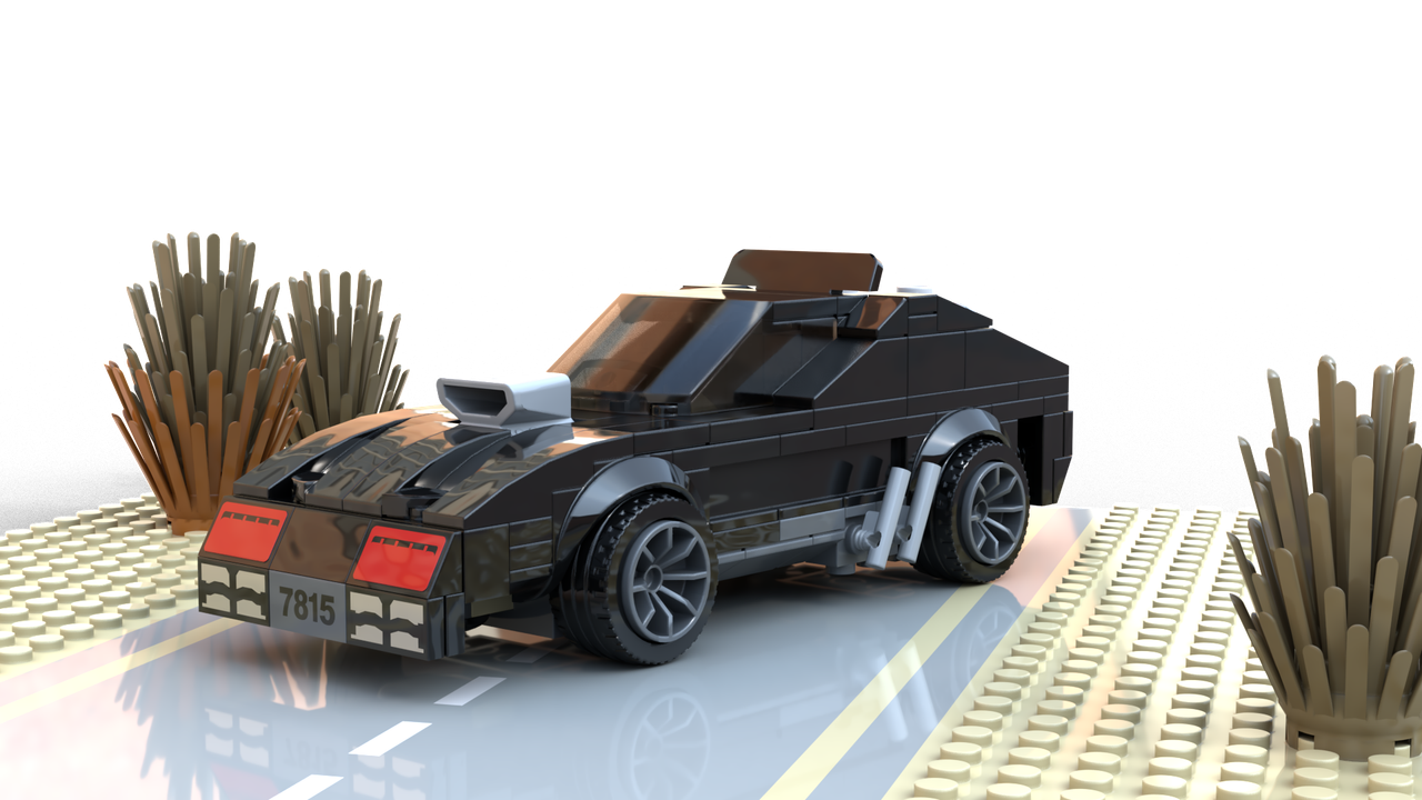 Max Rockatansky's V8 Interceptor Stud.io MOC : lego