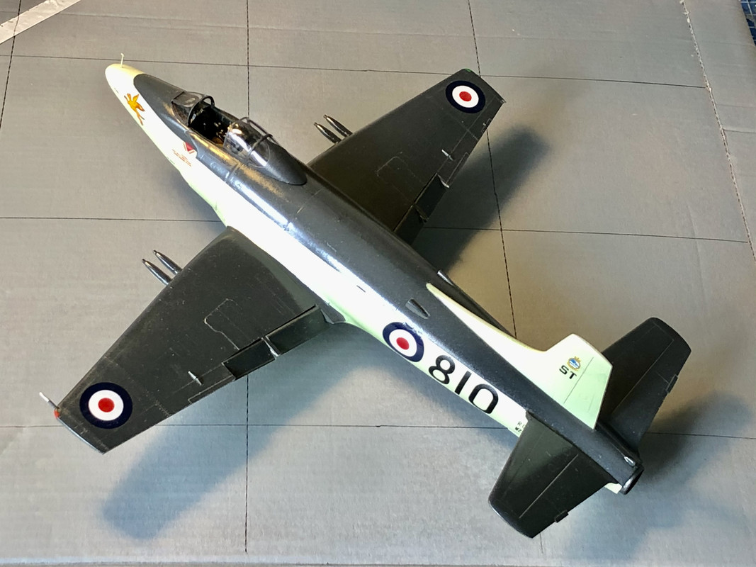 Attacker FB.2, WZ283/810-ST, FAA 1831 Sqn, RNVR, Stretton, 1956 - Ready ...