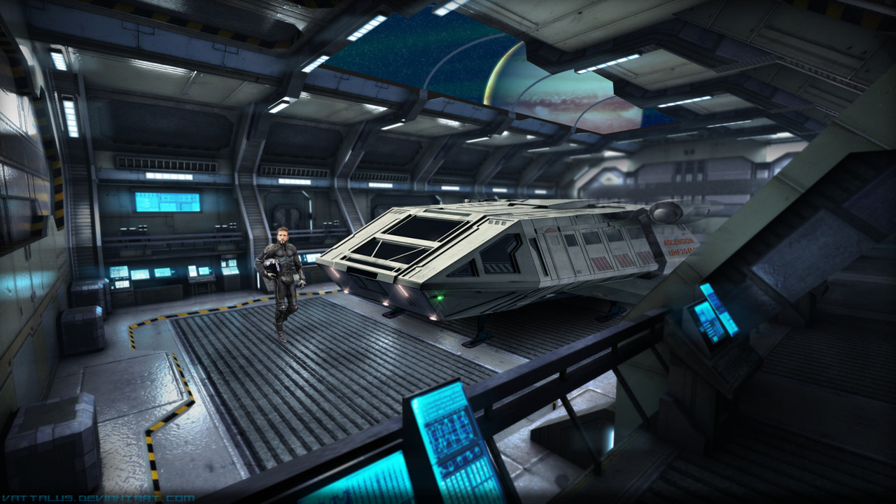 Hangarport 026 Industrial Wing B New Beijing — Postimages