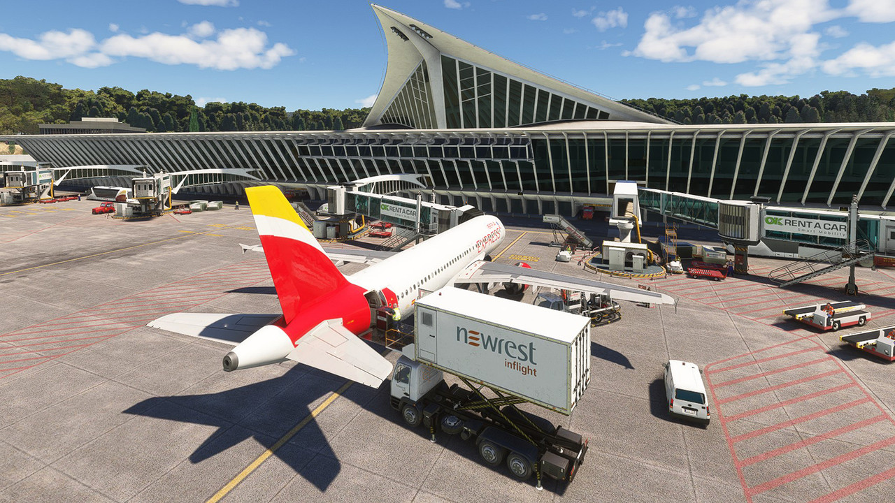 Bilbao Airport LEBB in Nth Spain - Community Screenshots - Orbx ...