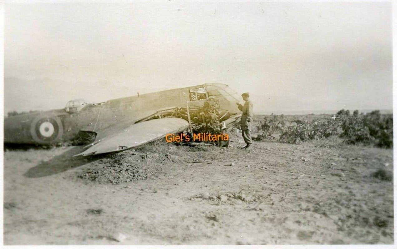 Bristol Blenheim RAF Kreta 1941 — Postimages
