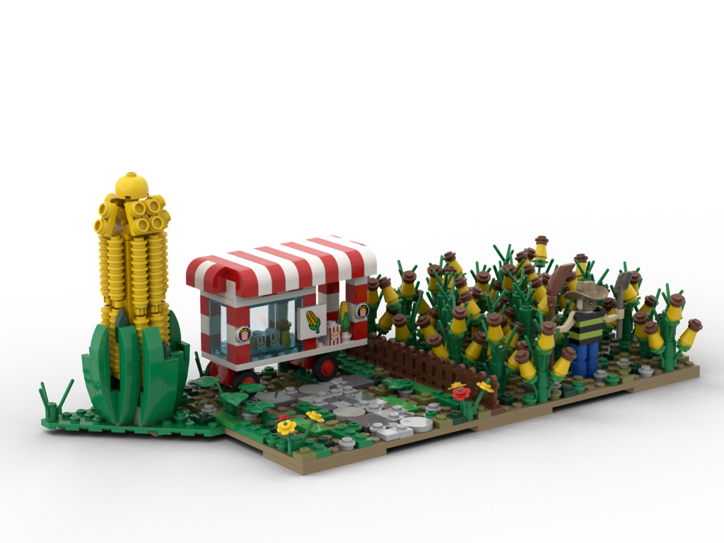 LEGO MOC Sweet popcorn by legoprofi | Rebrickable - Build with LEGO