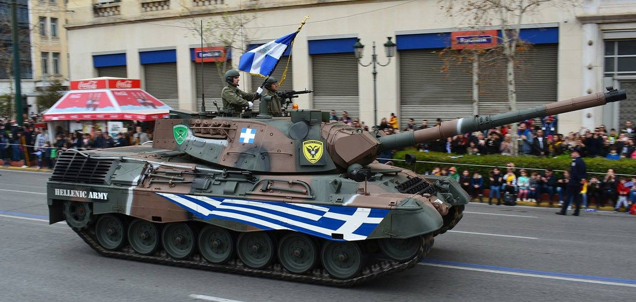 Tamiya leopard 1 in Hellenic Army 25th Anniversary colours - Leopard ...