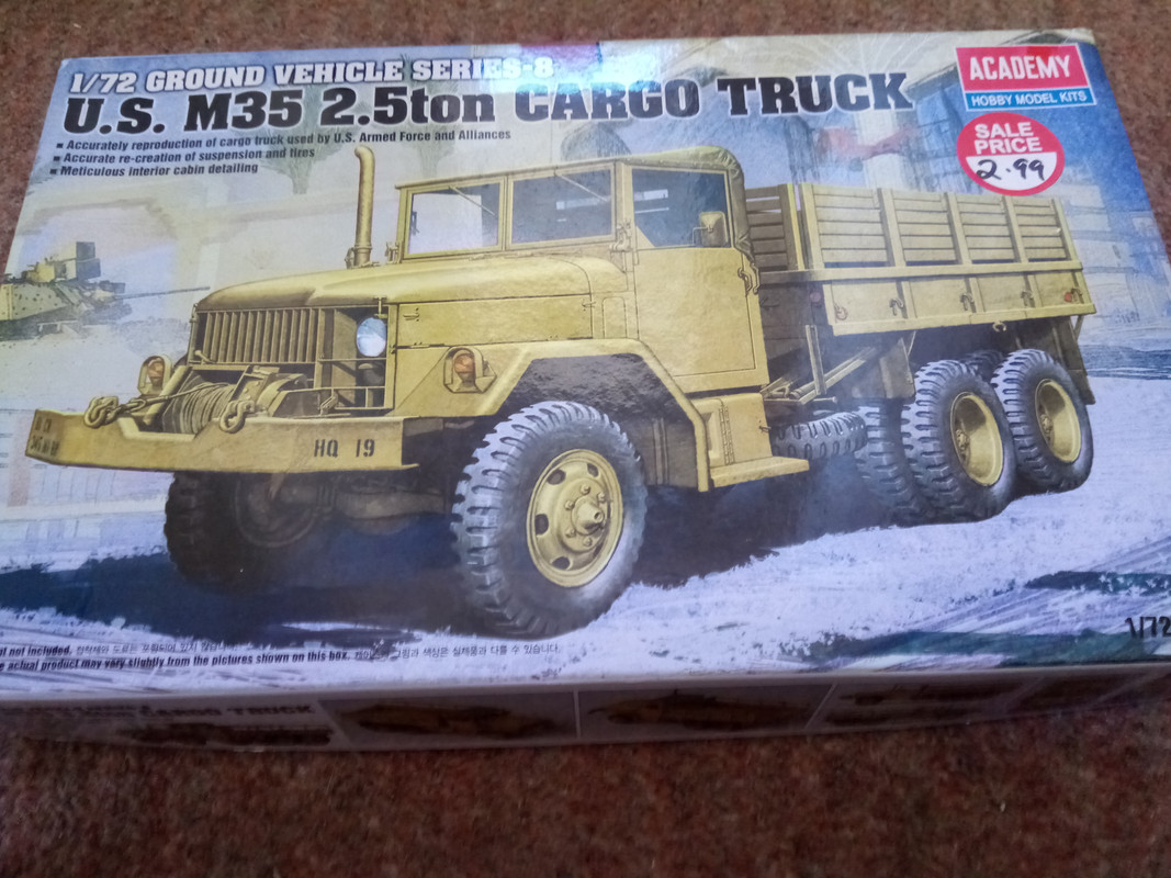 Tim's M-35 truck - Completed - TLC - Transports, Loaders and Carriers ...