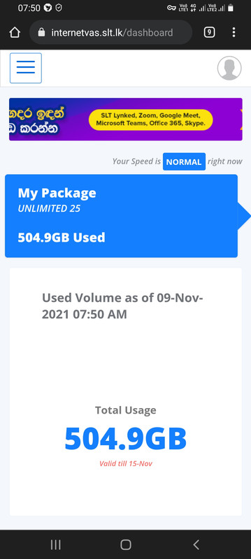 My honest opinion on the SLT UNLIMITED FLASH 25 Fiber Package Rs.10450 ...