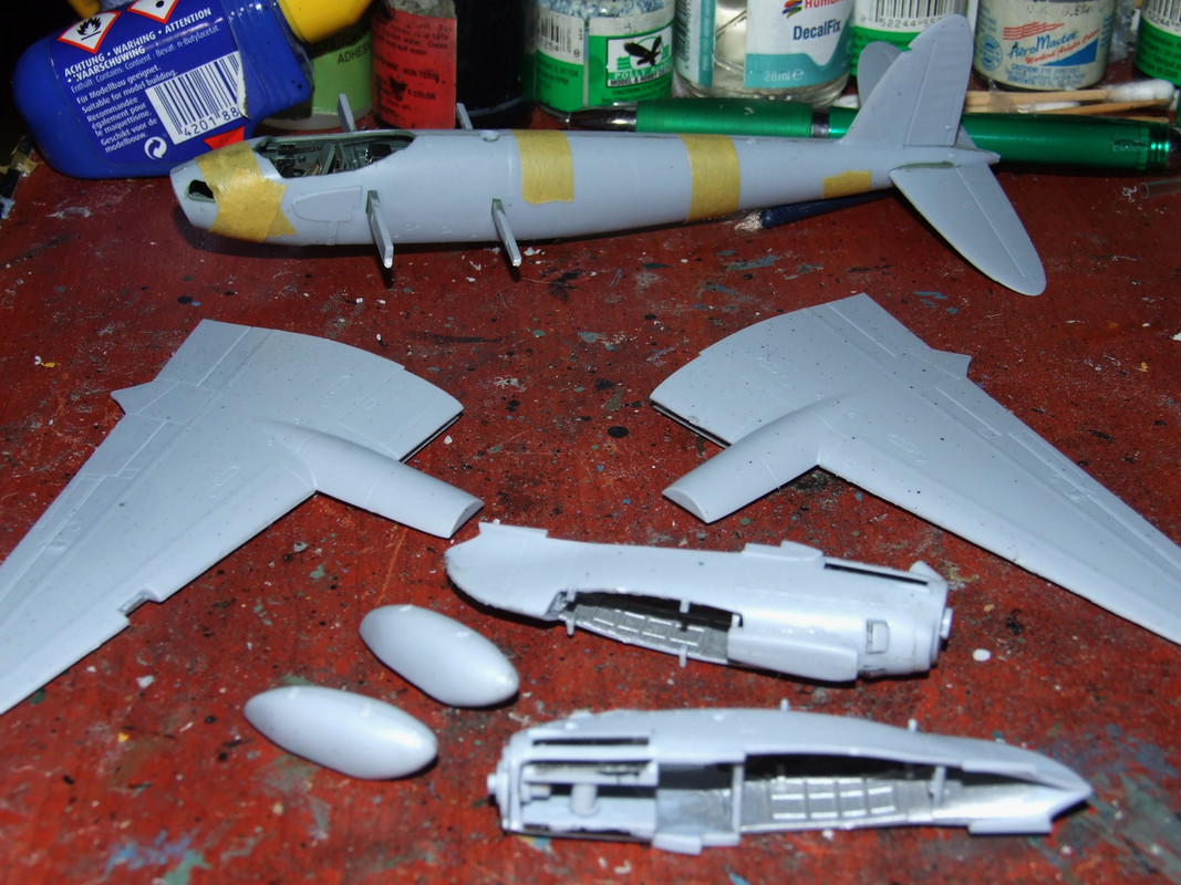 1/72nd New Airfix Mosquito converted using Freightdog Models parts ...