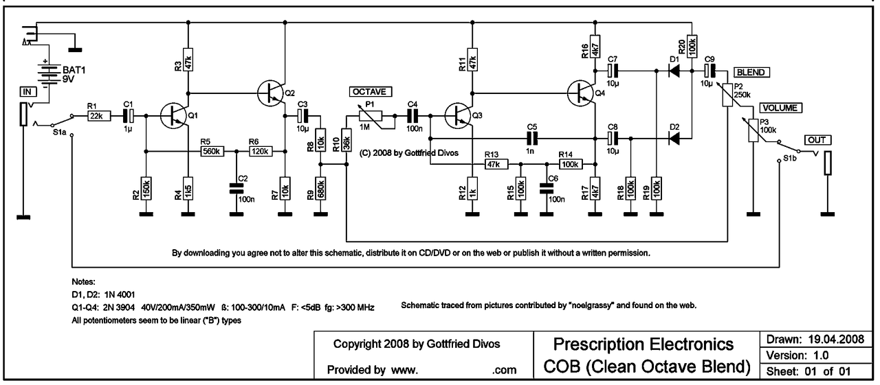 Prescription Electronics COB — Postimages