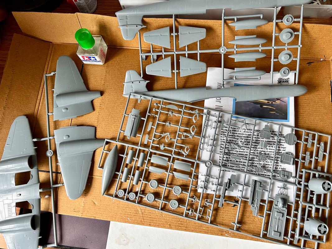 1/48 Meteor night fighter - Work in Progress - Aircraft - Britmodeller.com