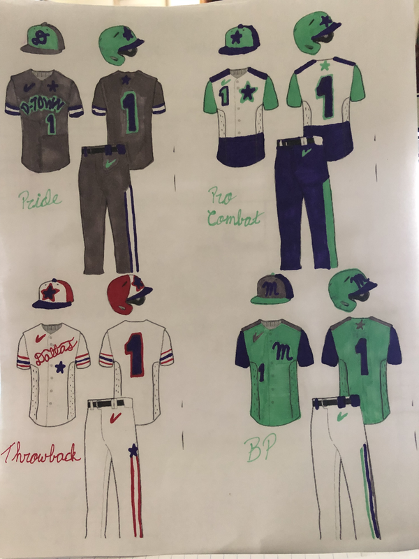 Baseball Concepts (Hand Drawn) - Concepts - Chris Creamer's Sports ...