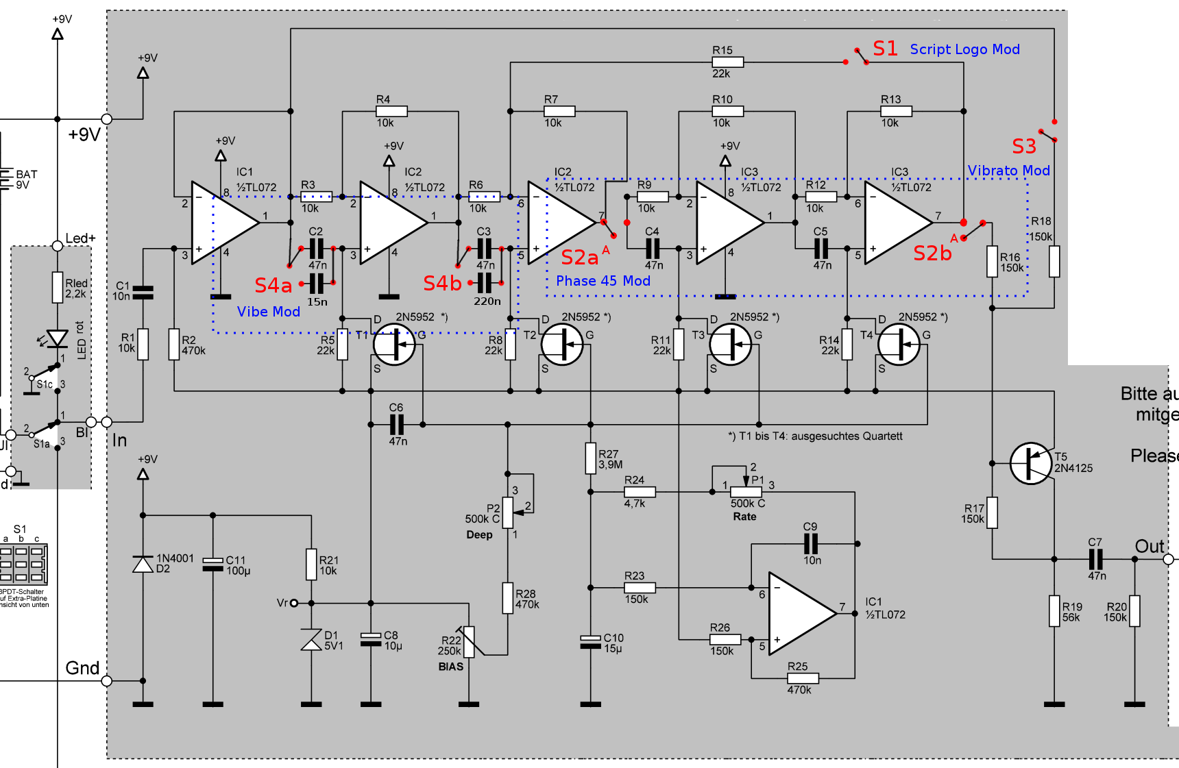 phaser mods schaltplan — Postimages