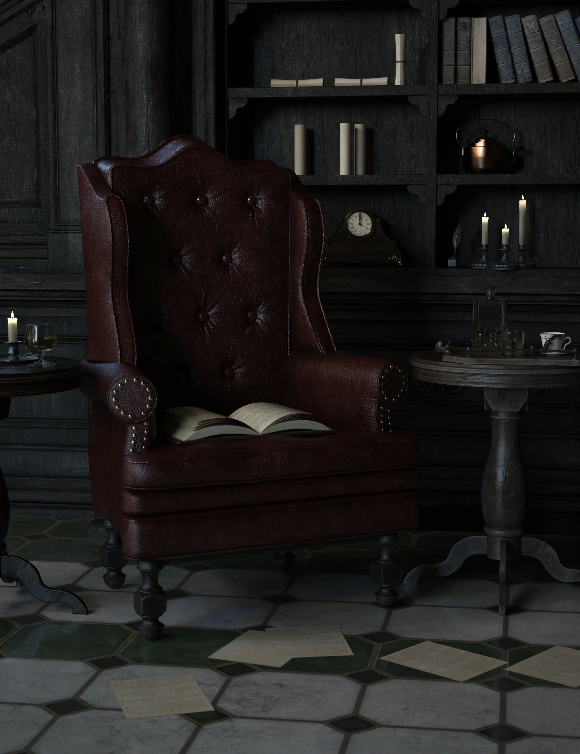(FILLED 2021-12-10) Victorian Era Props - Free Daz 3D Models