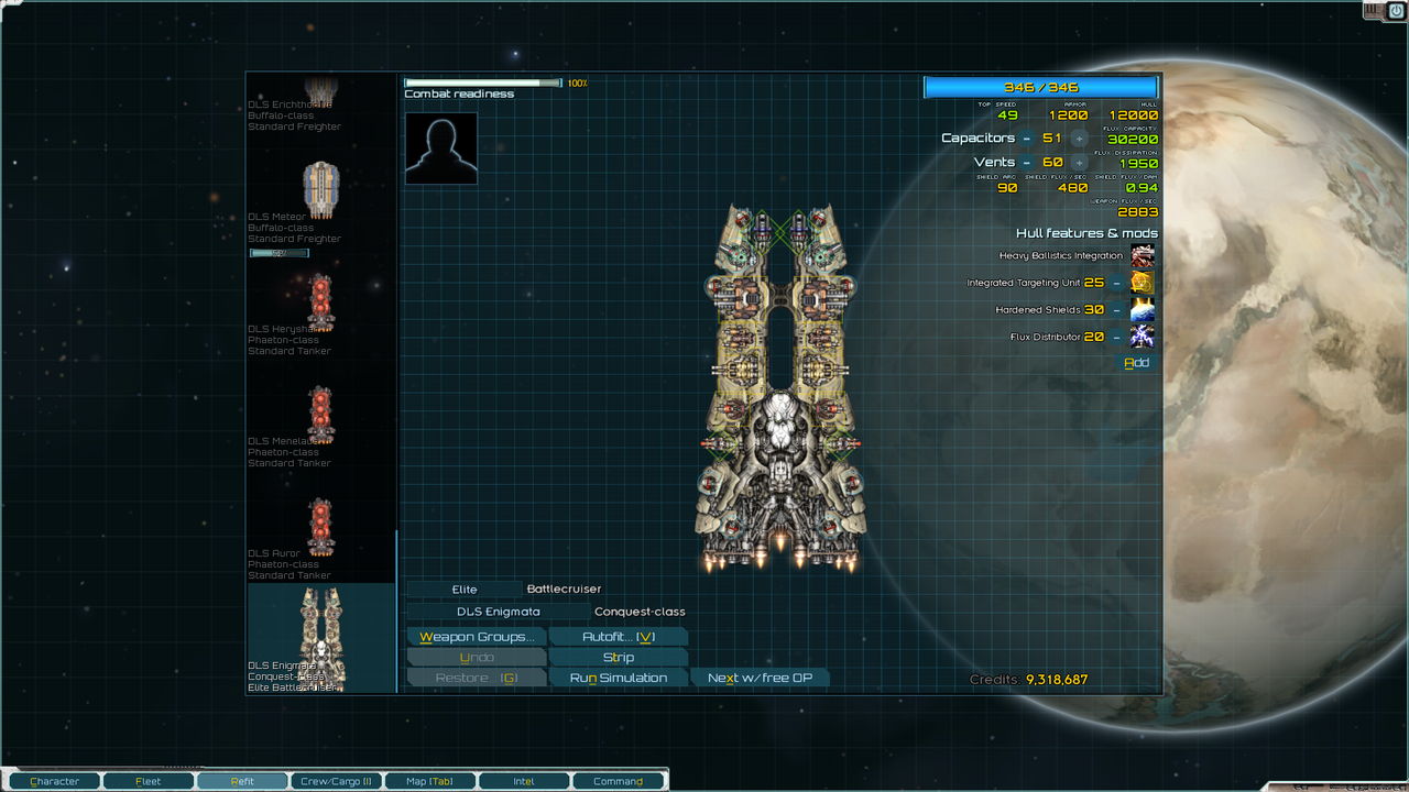 Conquest ship build/fleet Tips?